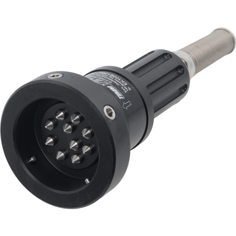 Coiled Grounding Cable with 10-pole truck connector plug | TIMM-Technology