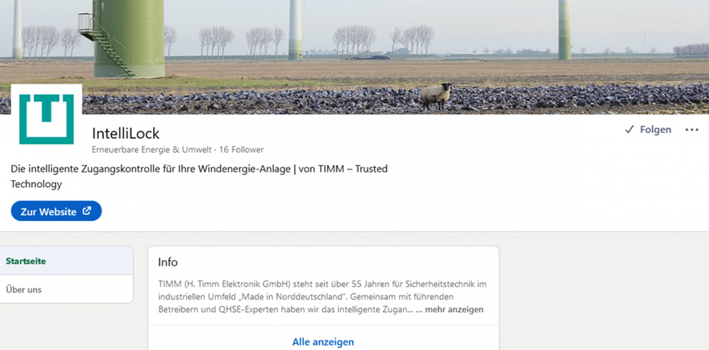 IntelliLock now has its own LinkedIn page | TIMM-Technology